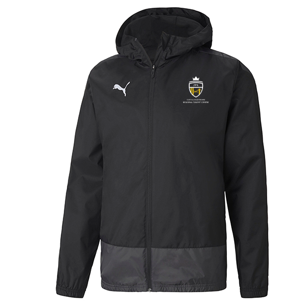 PUMA teamGOAL All Weather Jacket - Black/White [JPL SOUTH GLOUCESTER ...
